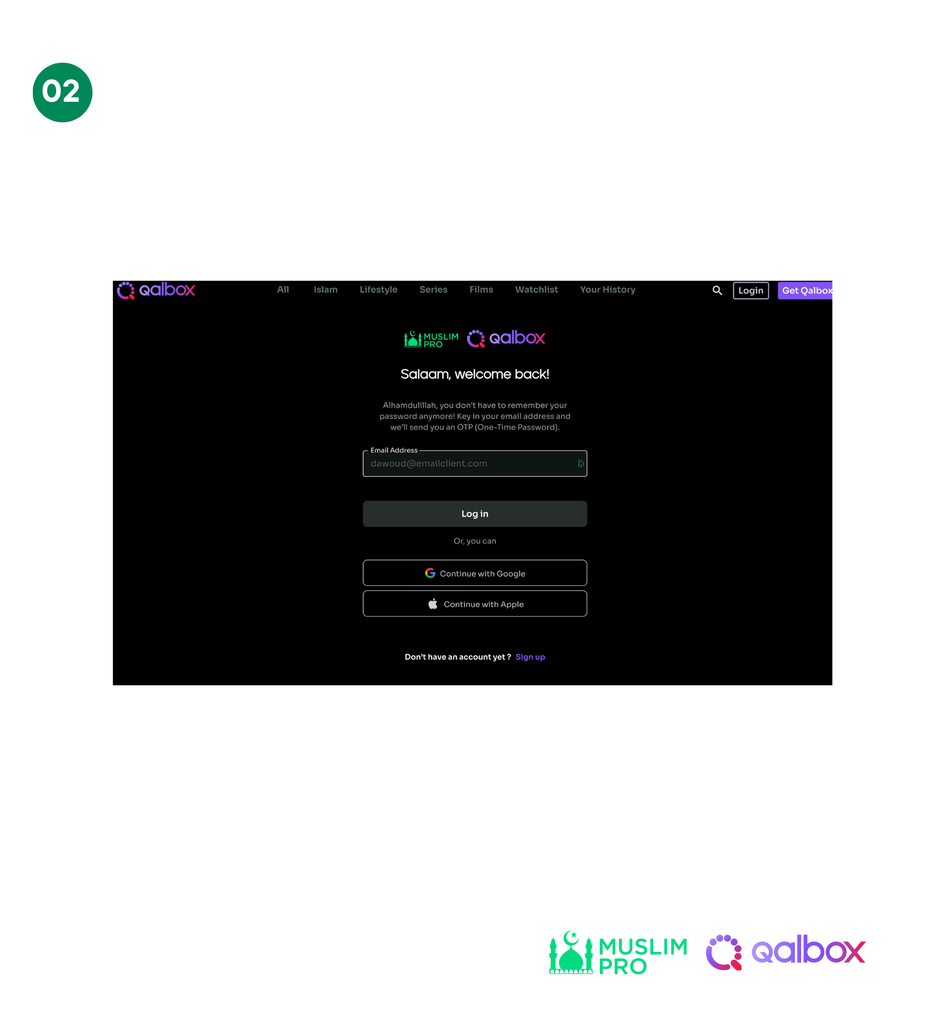 Can I watch Qalbox on my computer or mobile web browser? – Muslim Pro ...