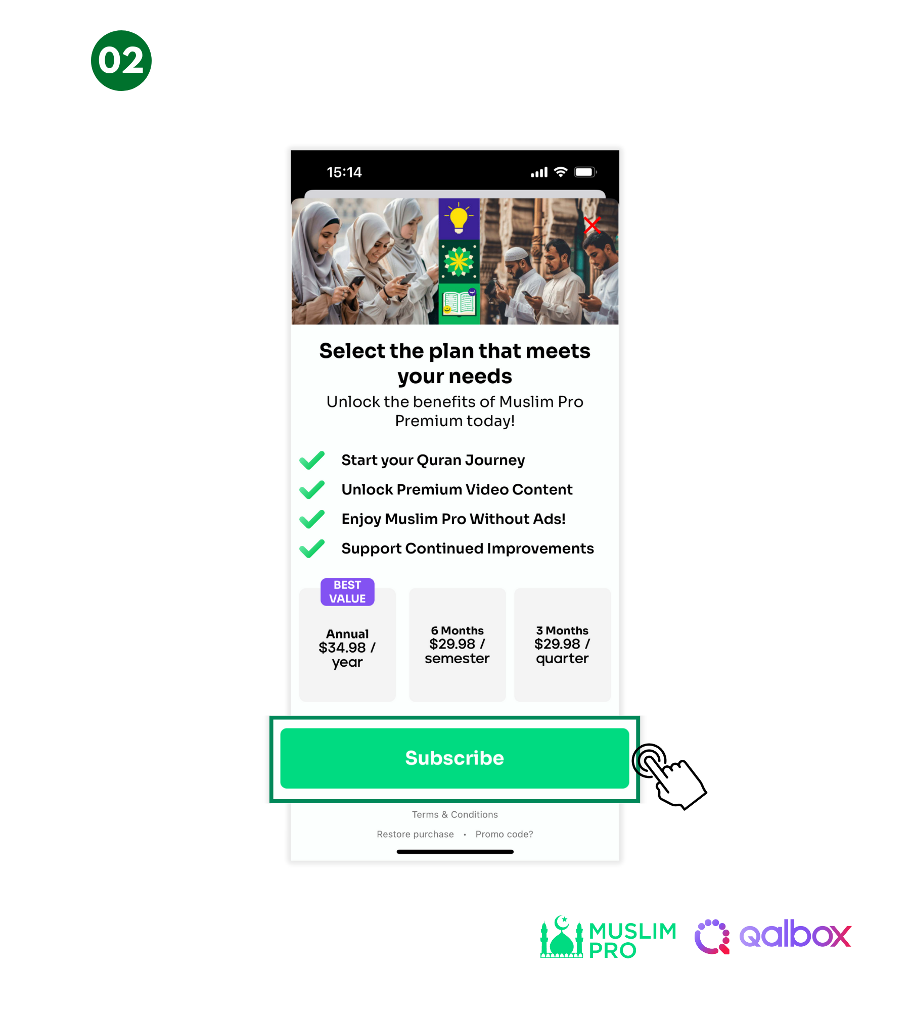 I’m already logged in to Muslim Pro app, how do I upgrade my account to ...