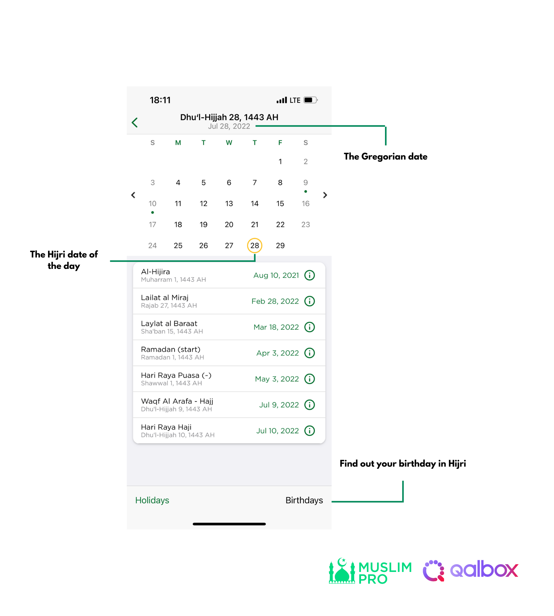 Explore Other Features – Muslim Pro & Qalbox - Help Center